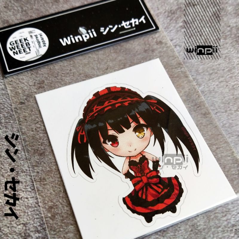 Jual Stiker / Sticker Kurumi Tokisaki Anime Date A Live | Shopee Indonesia