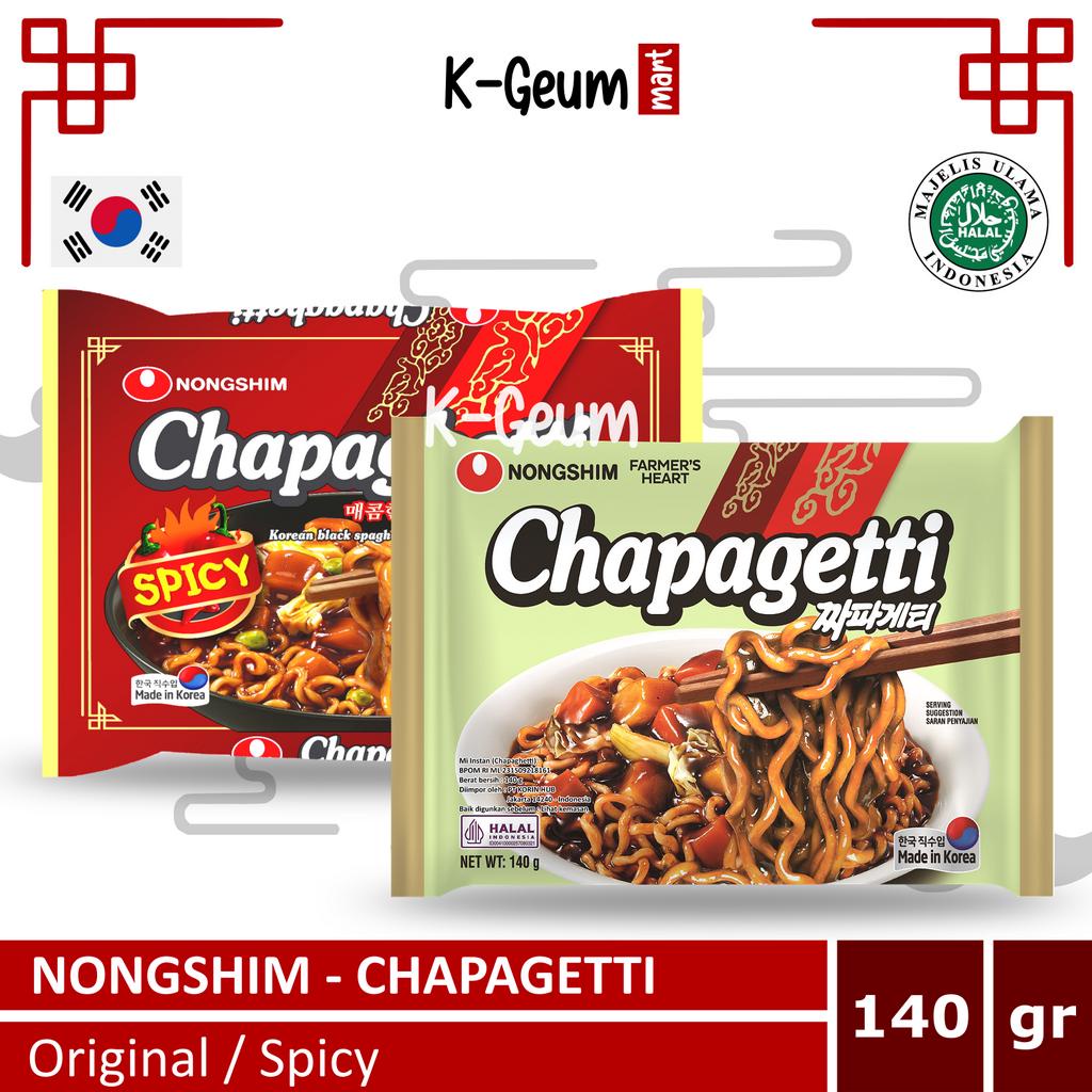 Jual Nongshim Chapagetti Mie Instant Korea Halal | Shopee Indonesia