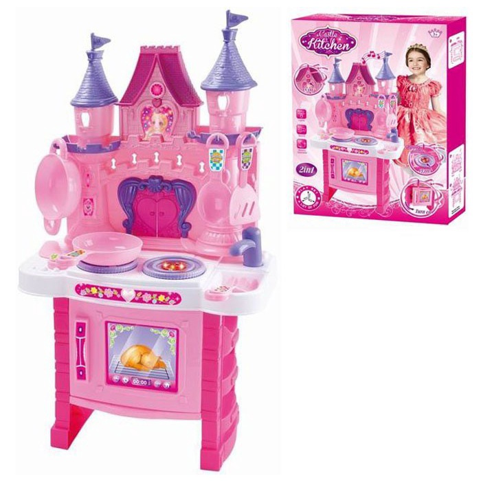 Jual Mainan Kitchen Set Masak-Masakan Bentuk Istana Princess | Shopee ...