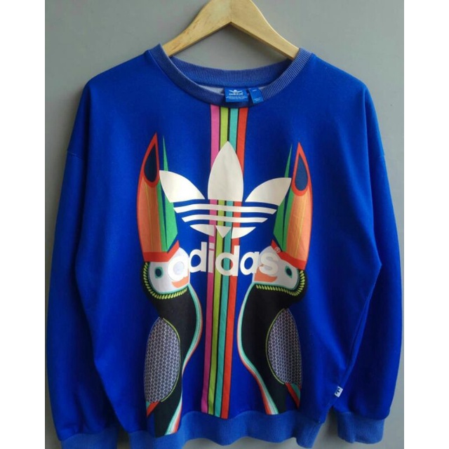Jual Adidas X Farm Rio Toucan Crewneck | Shopee Indonesia