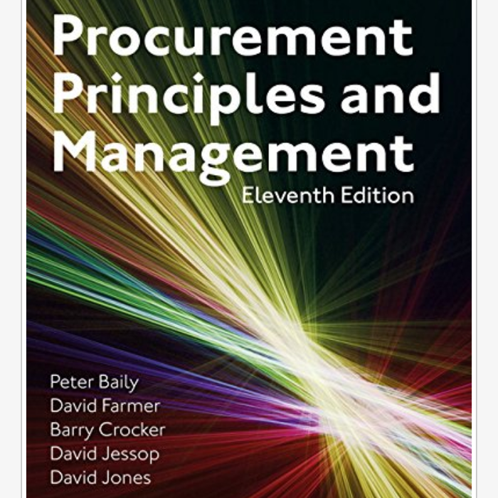 Jual Buku - Procurement, Principles & Management Peter Baily et al ...