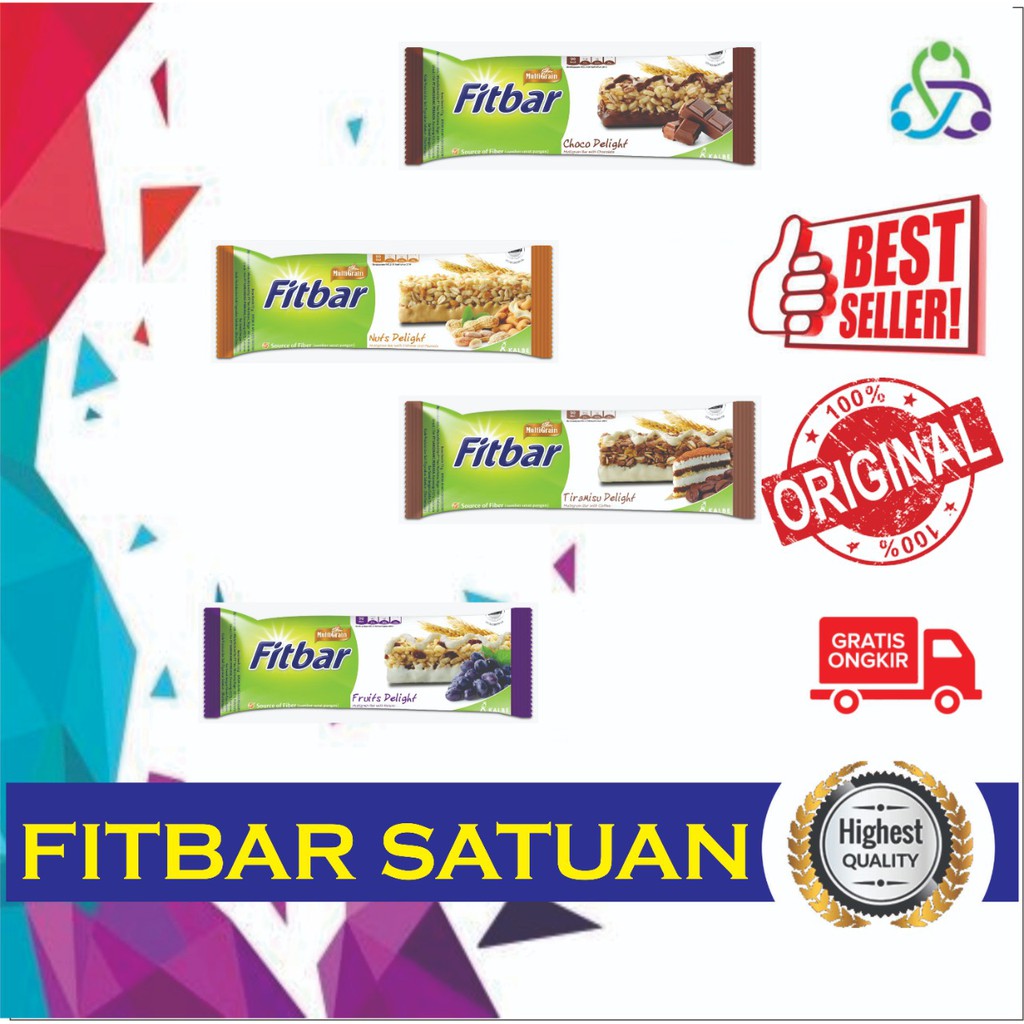 Jual FITBAR MULTIGRAIN SATUAN | Shopee Indonesia