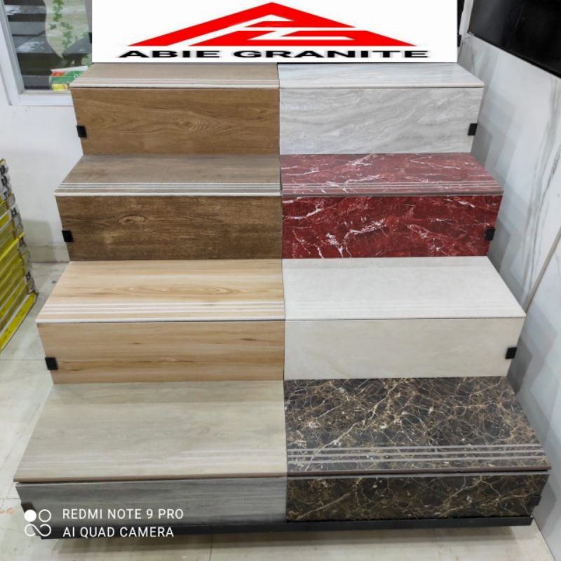 Jual granit tangga murah 30x60&20x60 1set/pertrap | Shopee Indonesia