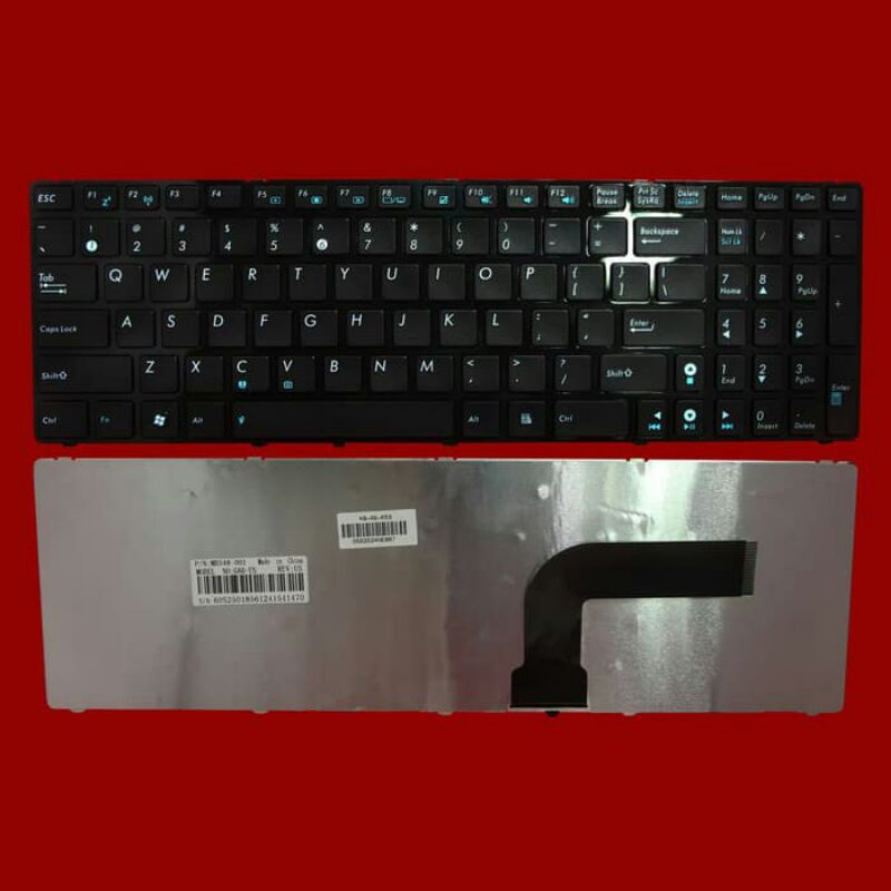 Jual Keyboard Laptop ASUS K52, K52F, K53, K53E, K53TA, K53BY, K53S ...