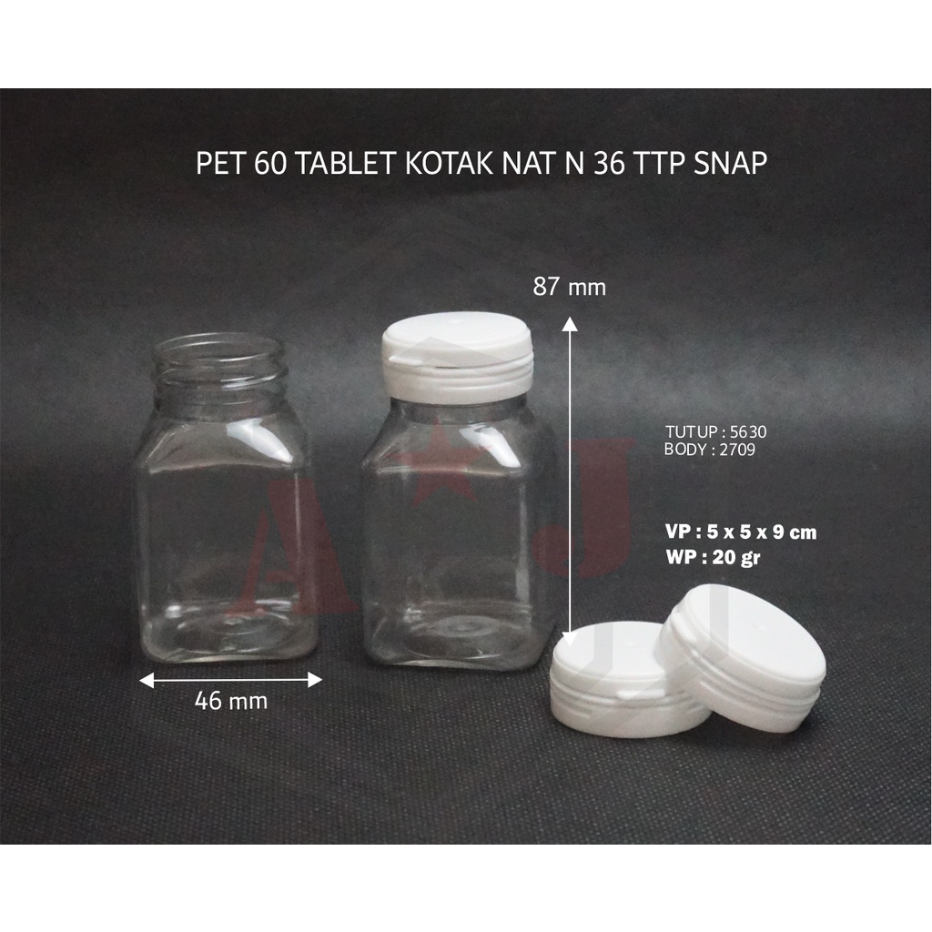 Jual Botol Obat Botol Kotak Botol Kapsul 60 Ml Yk Shopee Indonesia