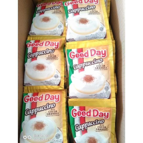 Jual Good Day Cappuccino Renteng / Good Day Renceng 10x25 gram | Shopee ...