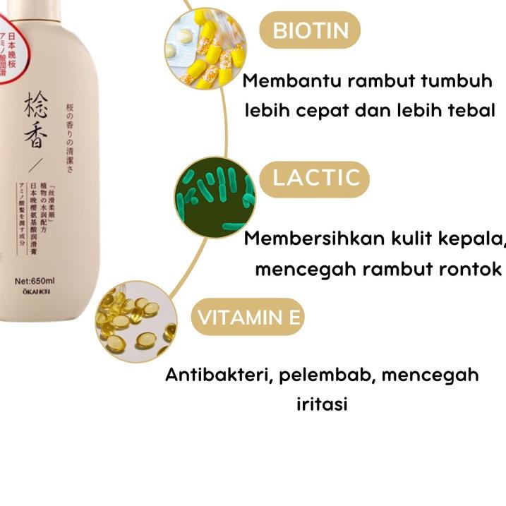 Jual Shampoo Sakura Jepang Original /Sakura Japanese Shampoo / Sampo ...