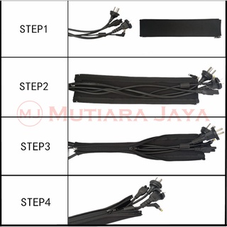 Jual Sarung Kabel Cable Sleeve Organizer Zipper Cover Penutup Kabel ...