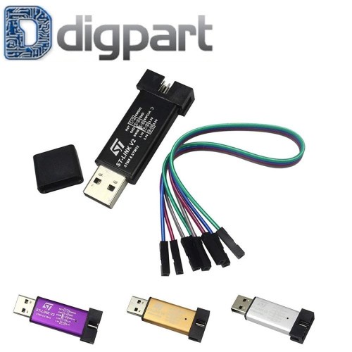 Jual St Link Stlink St Link V2 Mini Stm8 Stm32 Simulator Programmer Shopee Indonesia