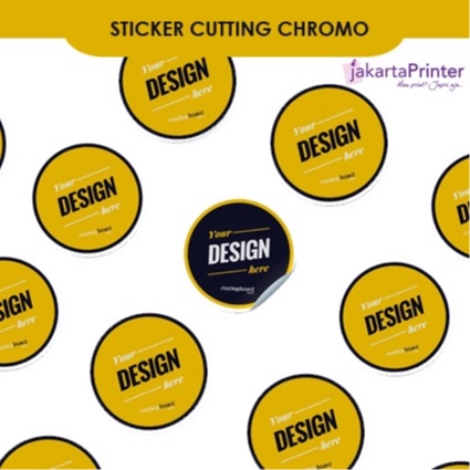 Jual CETAK STICKER CHROMO LABEL KEMASAN PRODUK | Shopee Indonesia