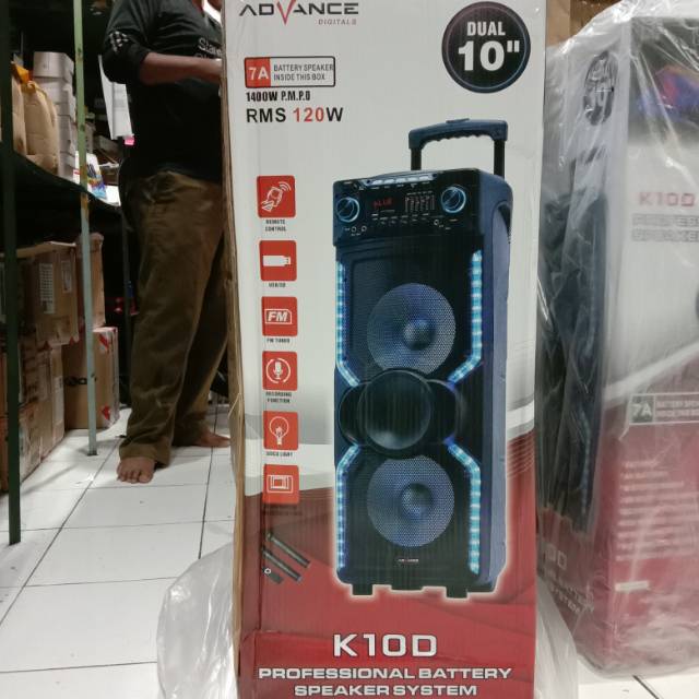 Jual Speaker Advance K10D | Shopee Indonesia