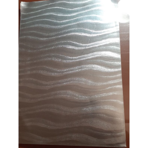 Jual Kertas lapis foil paper emas perak ukuran A4 harga per lembar ...