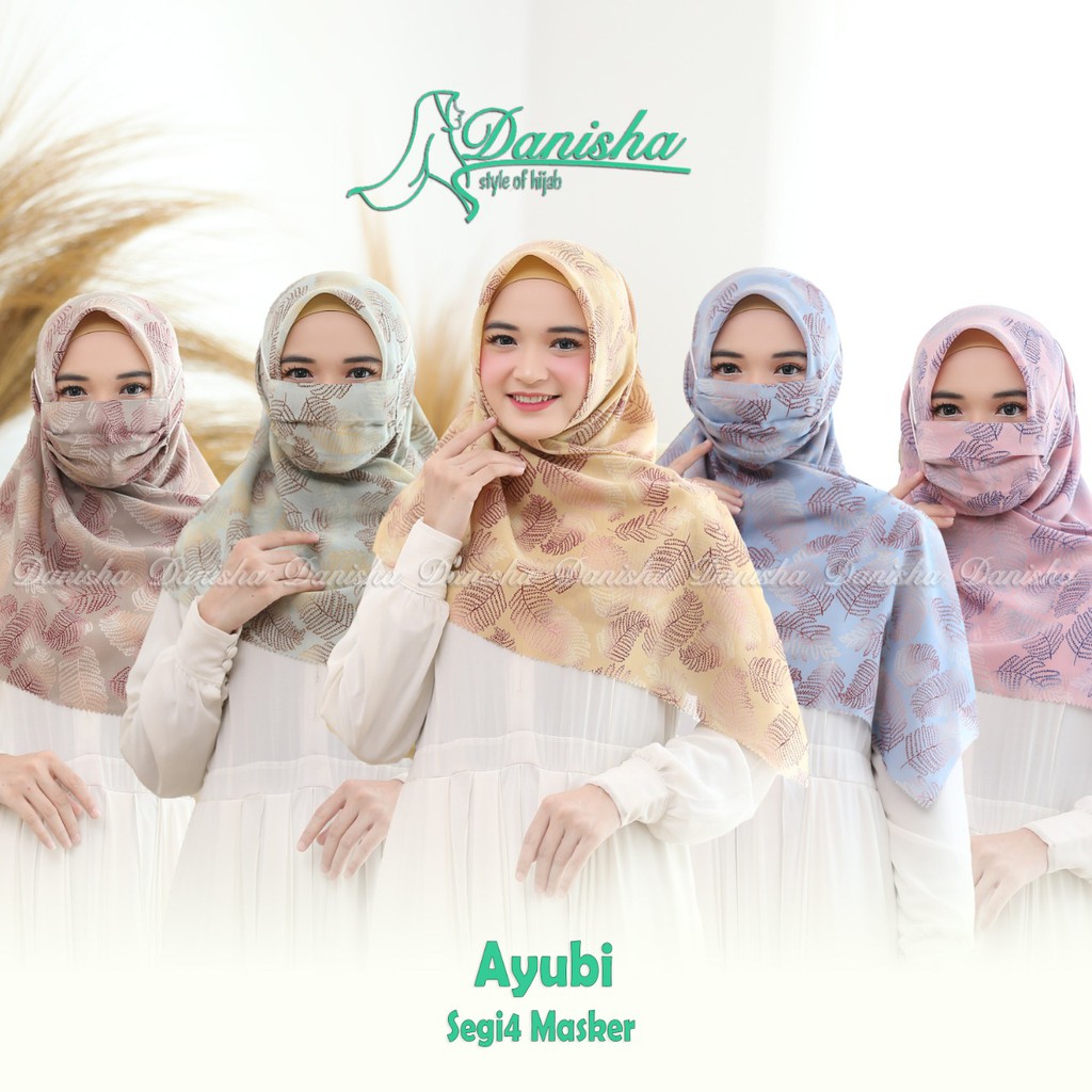 Jual Ayubi Jilbab Segi Empat Masker | Shopee Indonesia