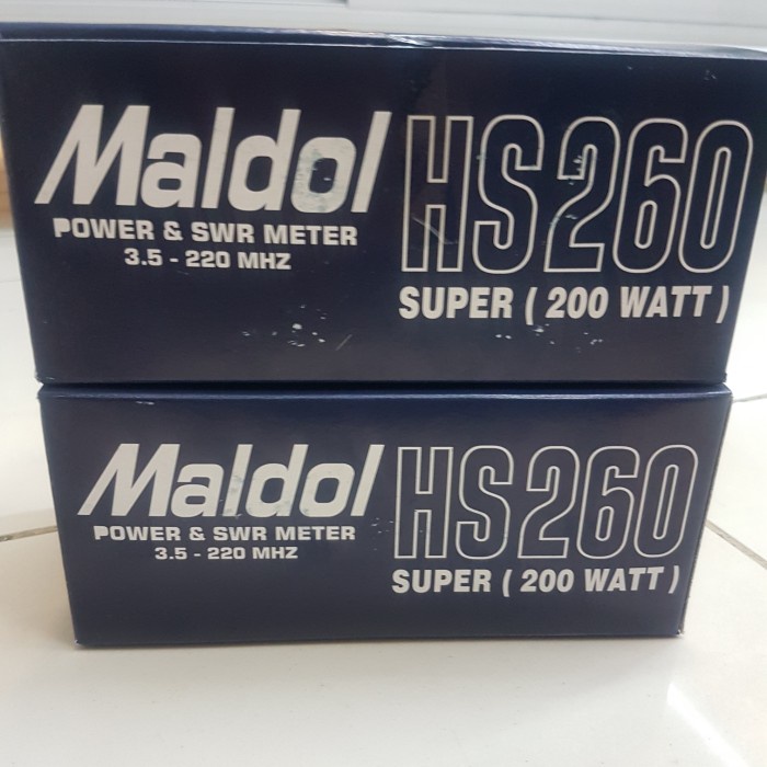 Jual Produk Unggulan Power Meter Swr Maldol Hs260 200 Watt Swr Maldol ...