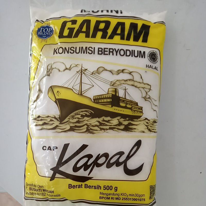Jual Garam dapur cap kapal api | Shopee Indonesia