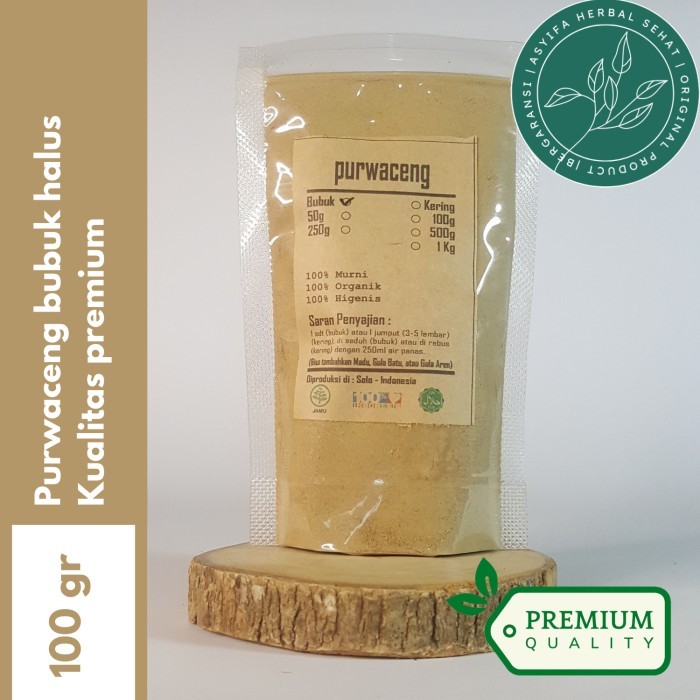 Jual Bubuk purwaceng purwoceng 100gr - Pimpinella Pruatjan - rempah ...