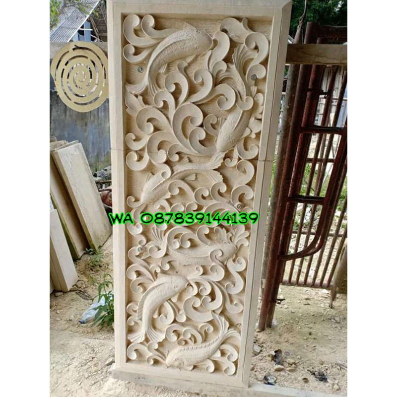 Jual ukiran ikan batu alam | Shopee Indonesia
