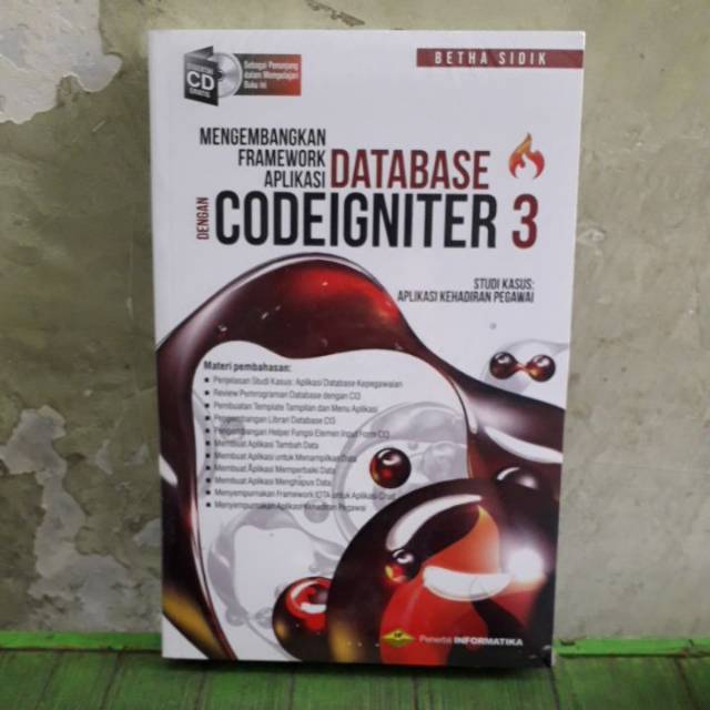 Jual Mengembangkan framework aplikasi database dengan codeigniter 3 | Shopee Indonesia