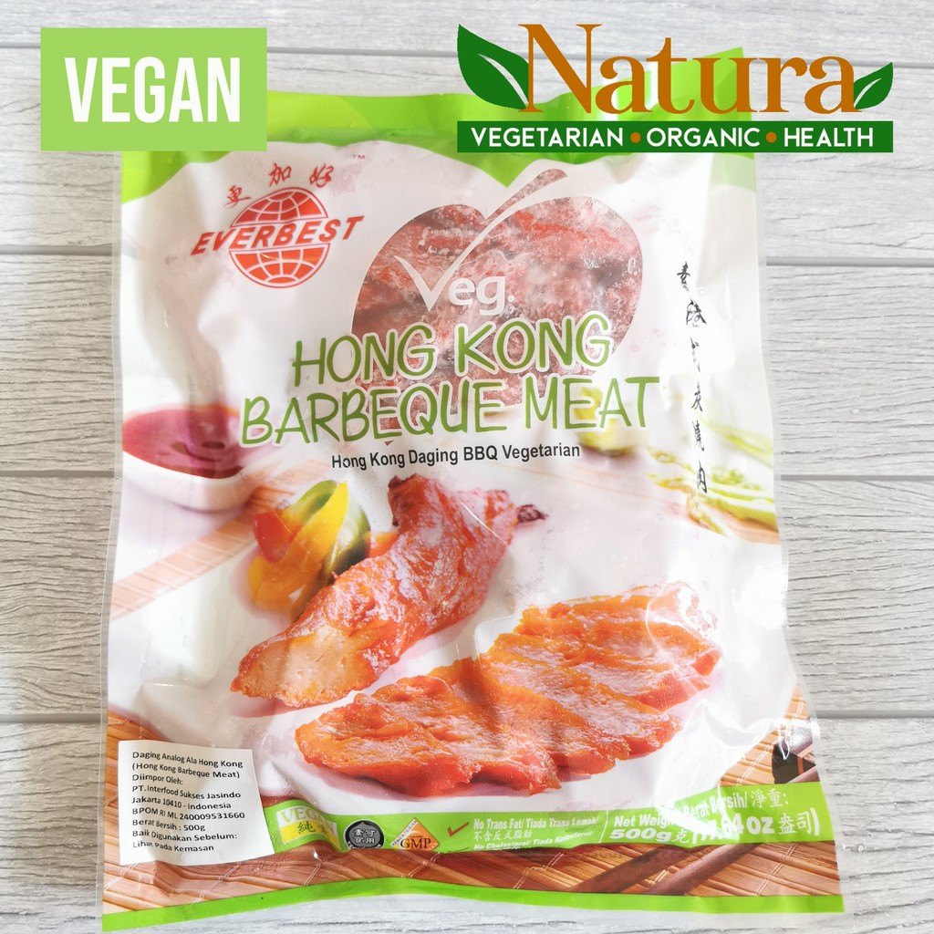 Jual Everbest Hong Kong Barbeque Meat 500gr Ang Sio Bak Vegan Beku ...