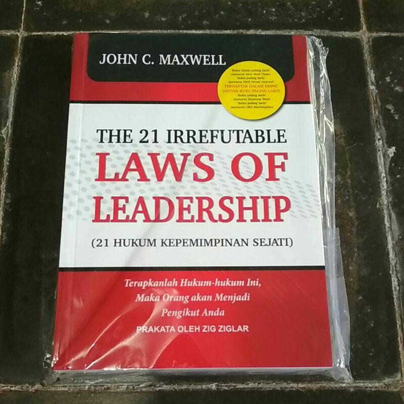 Jual John C Maxwell The 21 Laws of leadership 21 hukum kepemimpinan sejati | Shopee Indonesia
