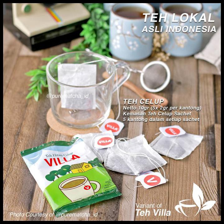 Jual Teh Villa Indonesian Black Tea Teh Hitam Celup Lokal Indonesia 24 ...