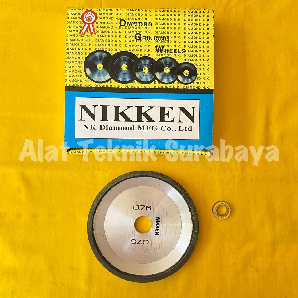 Jual DIAMOND GRINDING WHEEL NIKKEN 5" INCH MATA GERINDA ASAH WHEELS ...