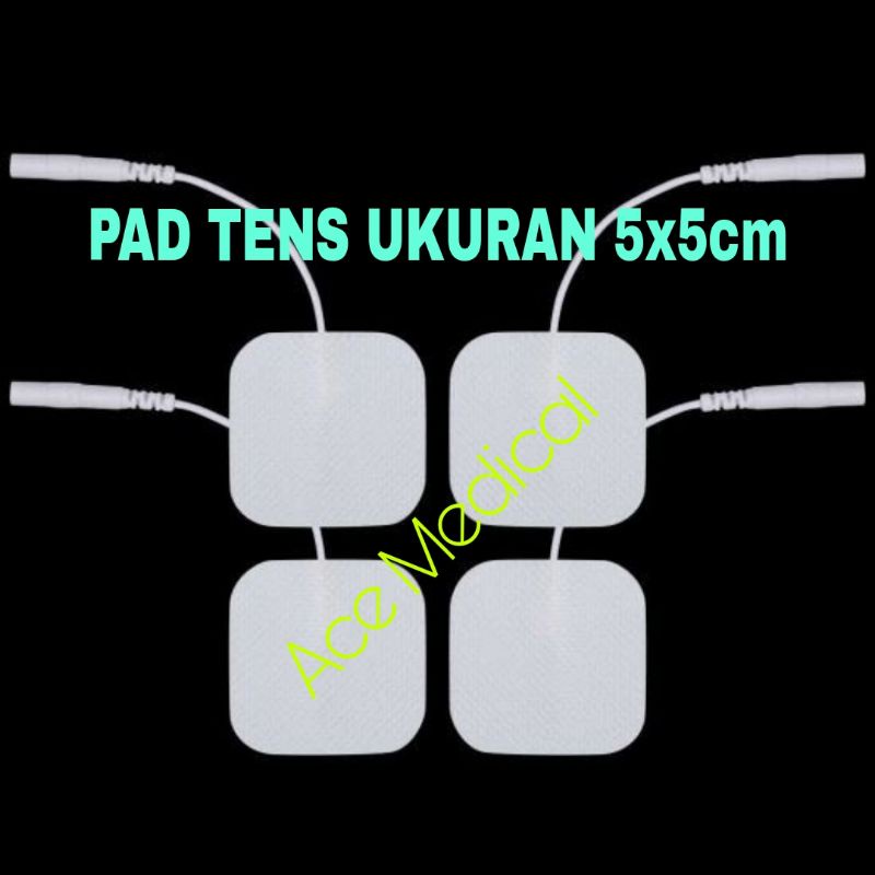 Jual Pad Tens Alat Kesehatan Medis Untuk Pijat Elektrik Ukuran 5x5cm ...