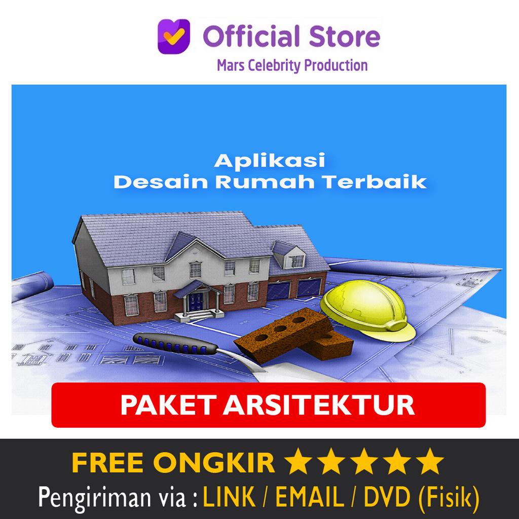 Jual Paket Software Desain Arsitektur Design Arsitek Aplikasi Program ...