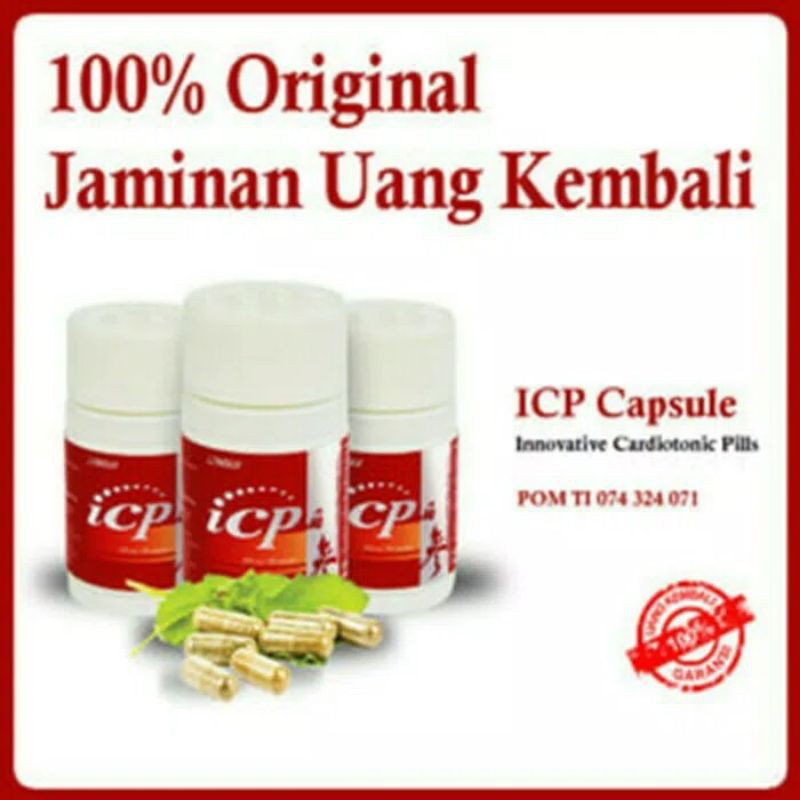 Jual ICP CAPSULE OBAT HERBAL JAMIN ASLI ORIGINAL 100% | Shopee Indonesia
