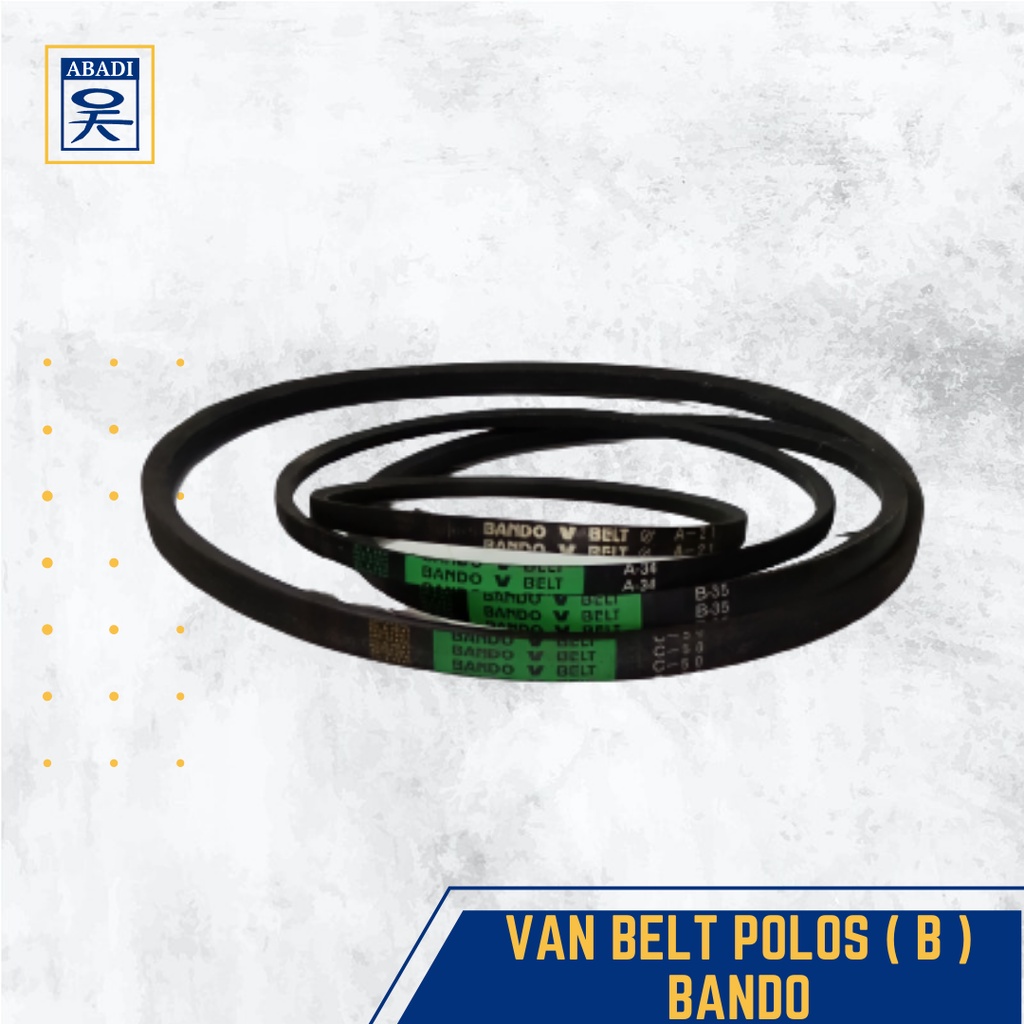Jual VAN BELT POLOS ( B ) B43 - B72 BANDO | Shopee Indonesia