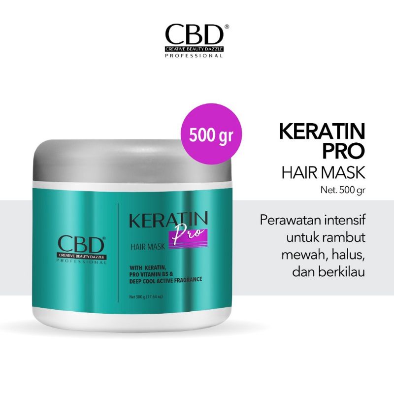 Jual CBD Professional Karatin Pro Daily Use Hair Mask ( Masker Rambut ...
