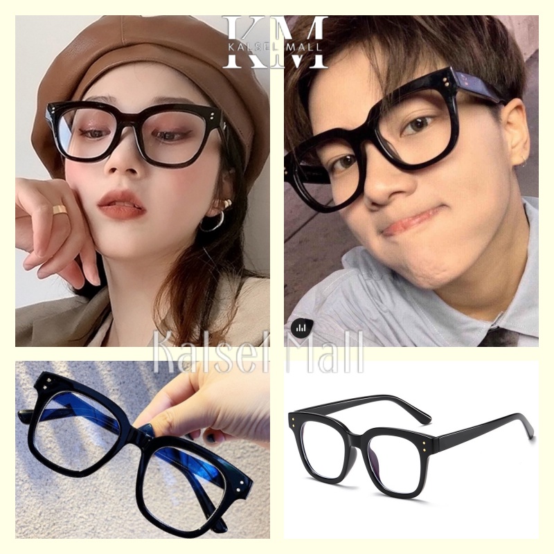Jual Kacamata Frame Anti Radiasi Metal Gaya Retro Model Retro Vintage ...