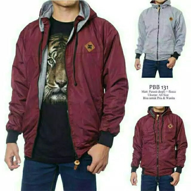 Jual JAKET BOLAK BALIK PRIA BIG SIZE UKURAN BESAR PARASUT ANTI AIR ...