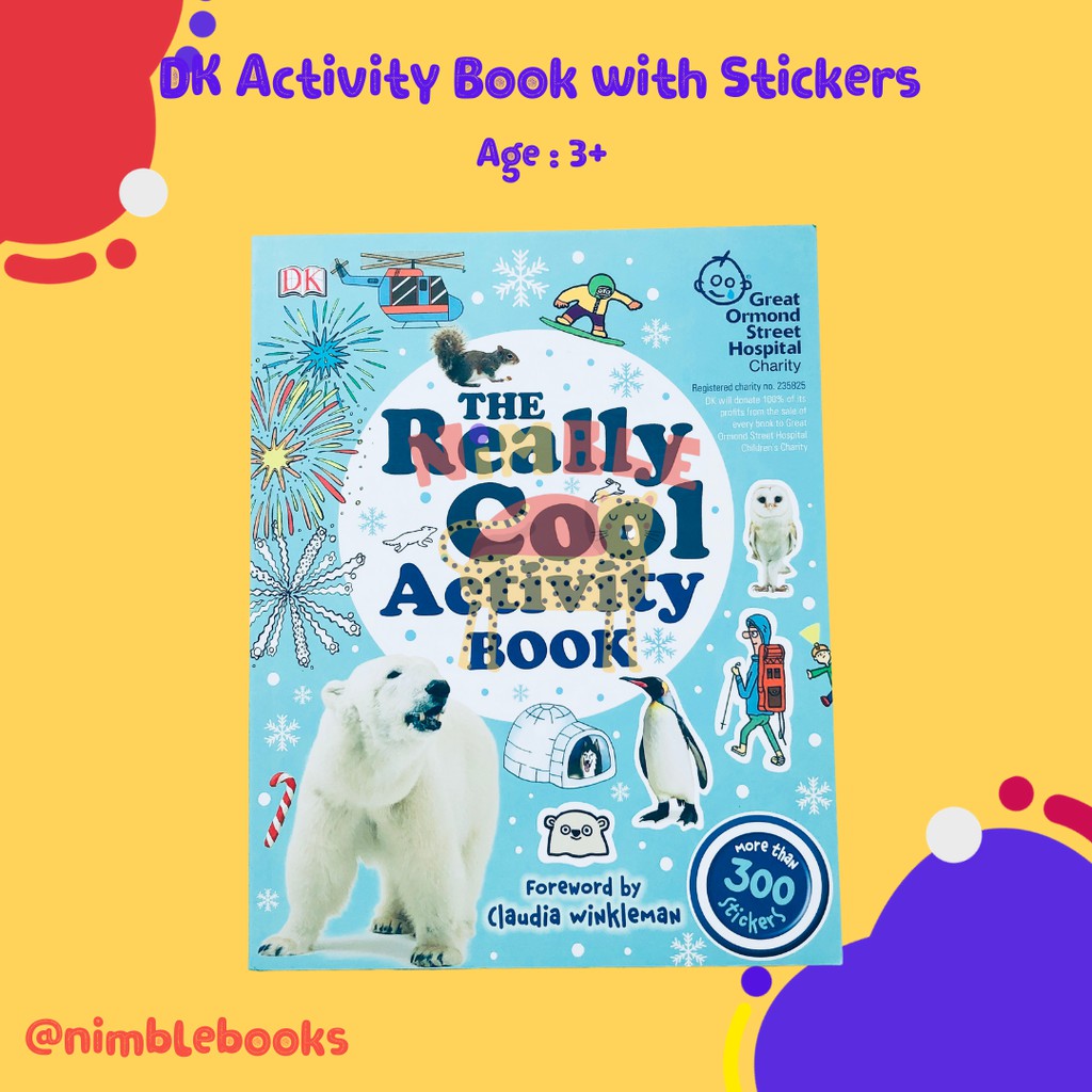 Jual BUKU ACTIVITY ANAK - The Really Cool Activity Book | Shopee Indonesia