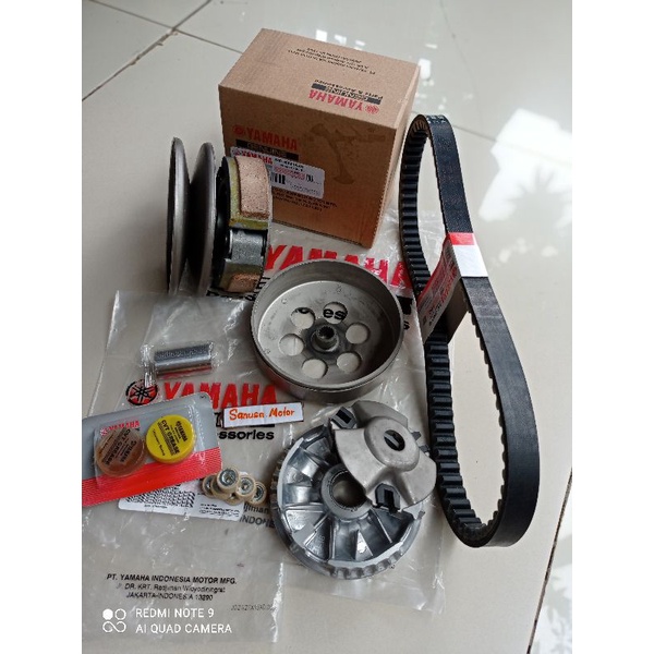 Jual Paket CVT Pully Assy Set Komplit Yamaha Mio j Fino Fi 115cc Mio Gt Soul Gt 115cc. 54P ...