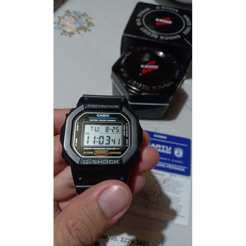 Jual CASIO GSHOCK DW 5600E ORIGINAL BEKAS | Shopee Indonesia