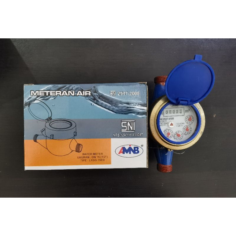 Jual Meteran Air Water Besi AMNB SNI PAM PDAM | Shopee Indonesia