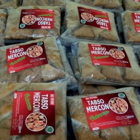Jual Tahu bakso mercon viral khas semarang isi 10 - tabso mercon ibu ...