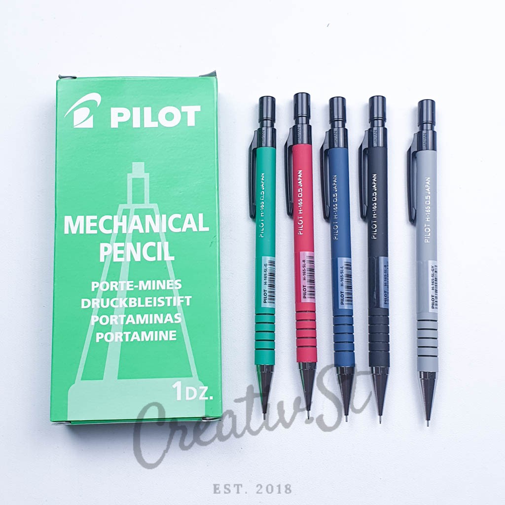 Jual Pilot Pensil Mekanik H-165 0.5 Mm Mechanical Pencil | Shopee Indonesia