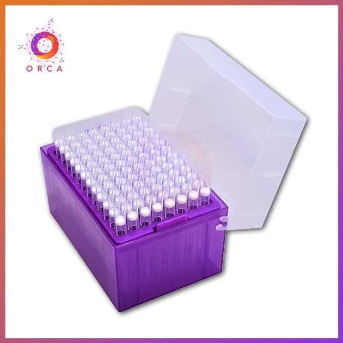 Jual Micropipette Filtered Tips 1000 ul Box - Steril - Pipette Pipet ...