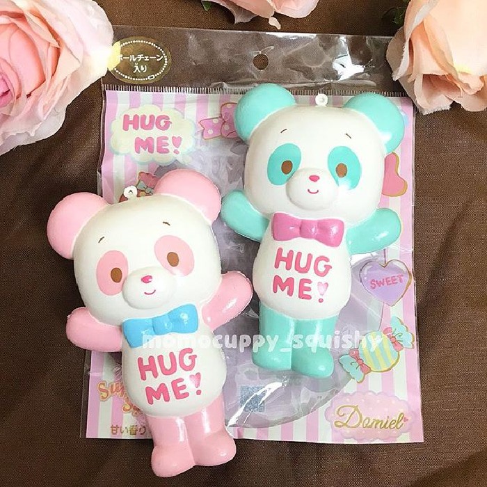 Jual panda hug me Squishy Licensed by NIC (ORIGINAL JEPANG) | Shopee ...