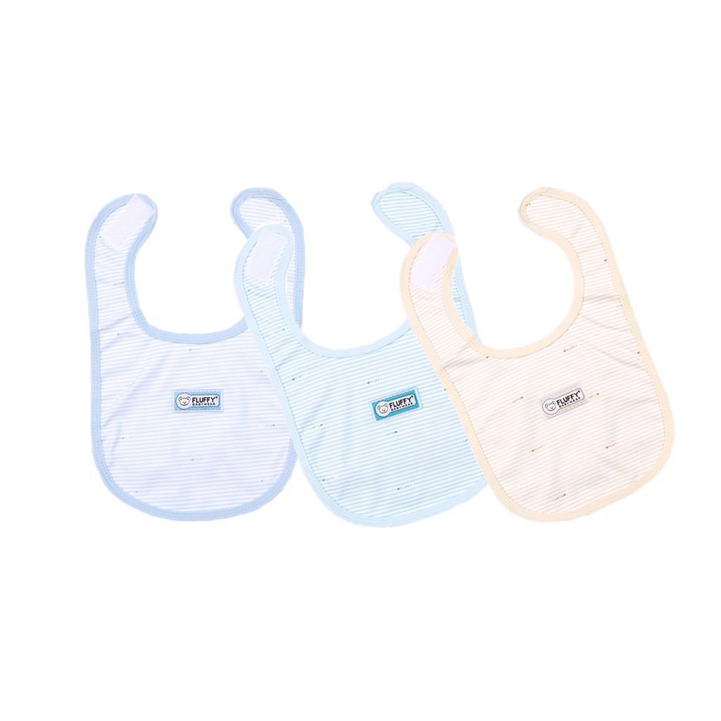 Jual FLUFFY Slaber Bayi Panjang Salur (Isi 3Pcs) SLPJ SNP Newborn ...