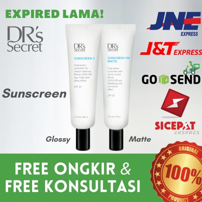 Jual DR SECRET SUNSCREEN #5 NORMAL / MATTE ORIGINAL | Shopee Indonesia