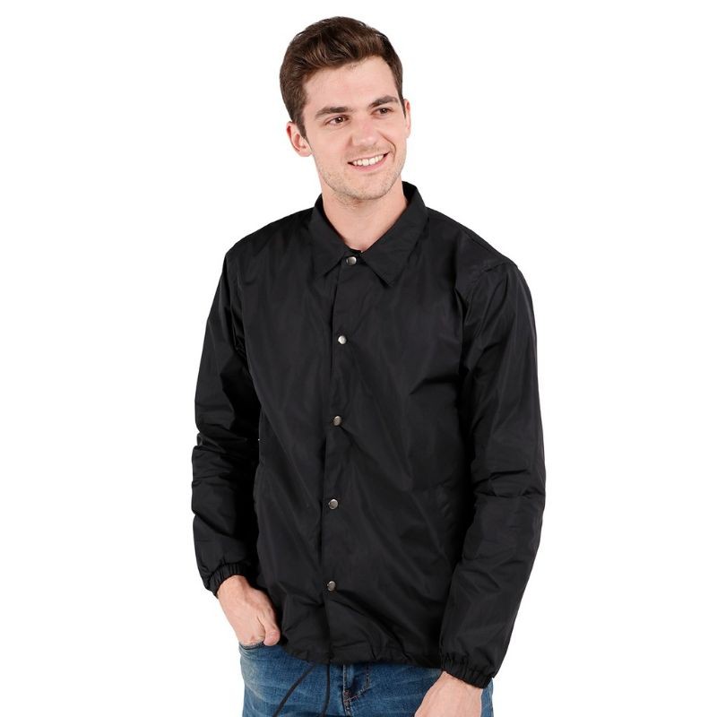 Jual Jaket coach polos parasut waterprof | Shopee Indonesia