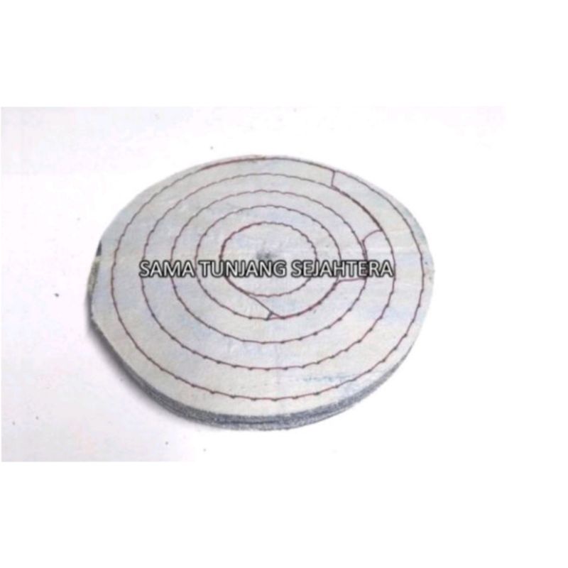 Jual KAIN POLES JEANS 5" BIRU KERAS / POLISHING WHEEL KAIN POLES 5 INCH ...