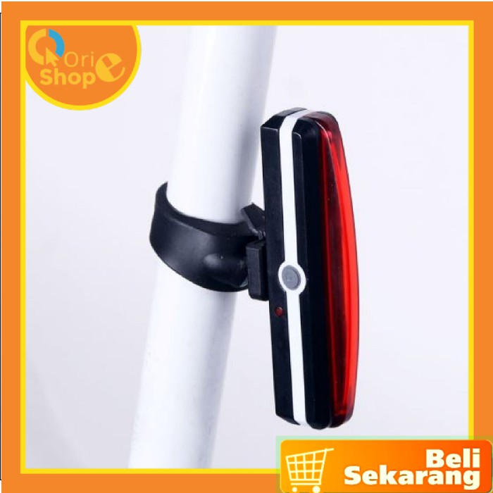 Jual LAMPU SEPEDA MTB BELAKANG RECHARGABLE LED TAIL LIGHT | Shopee ...