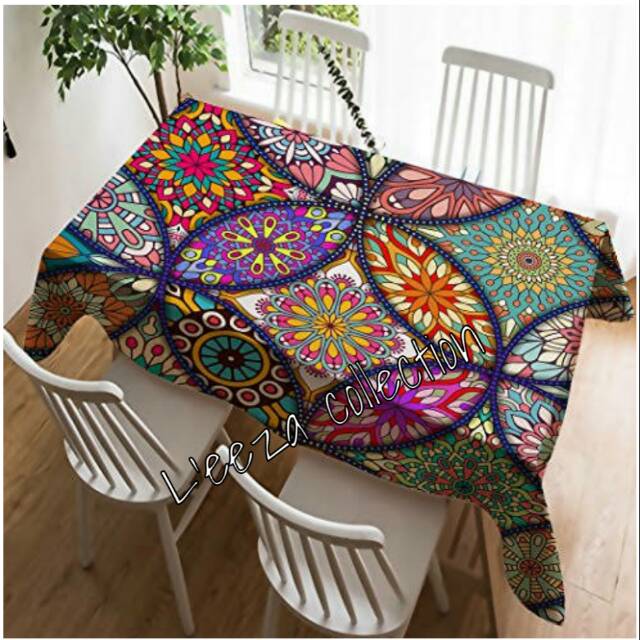 Jual Taplak Meja nylon BOHEMIAN STYLE by L'eeza collection.. | Shopee ...