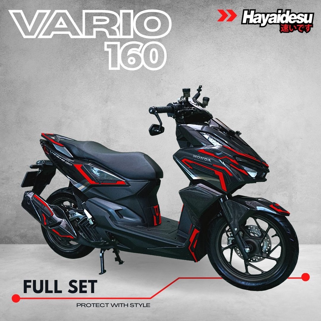 Jual HONDA VARIO/CLICK 160 Body Protector Full Set Cover | Shopee Indonesia