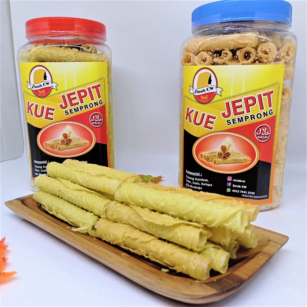Jual Kue Semprong Emak CW Jepit WIJEN RENYAH GURIH MANIS EMAK CW 400g ...