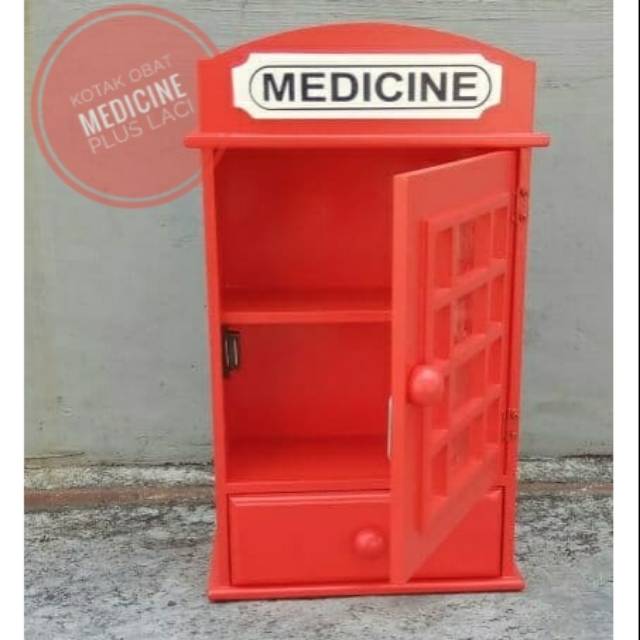 Jual Sale kotak obat box london medicine plus laci | Shopee Indonesia